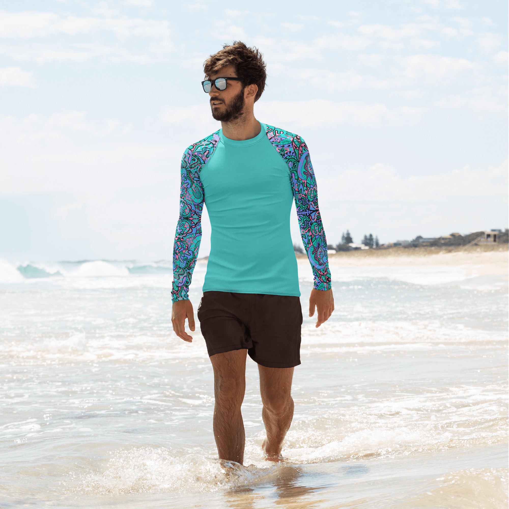 Jungle Fever Party Men's Rash Guard – MYSIZEOLOGY®